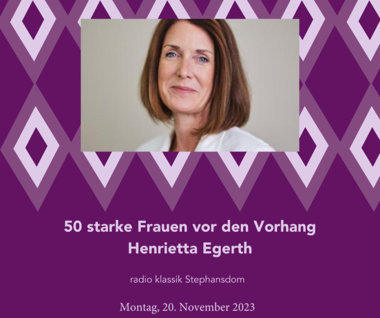 50 starke Frauen vor den Vorhang | Henrietta Egerth - Club alpha